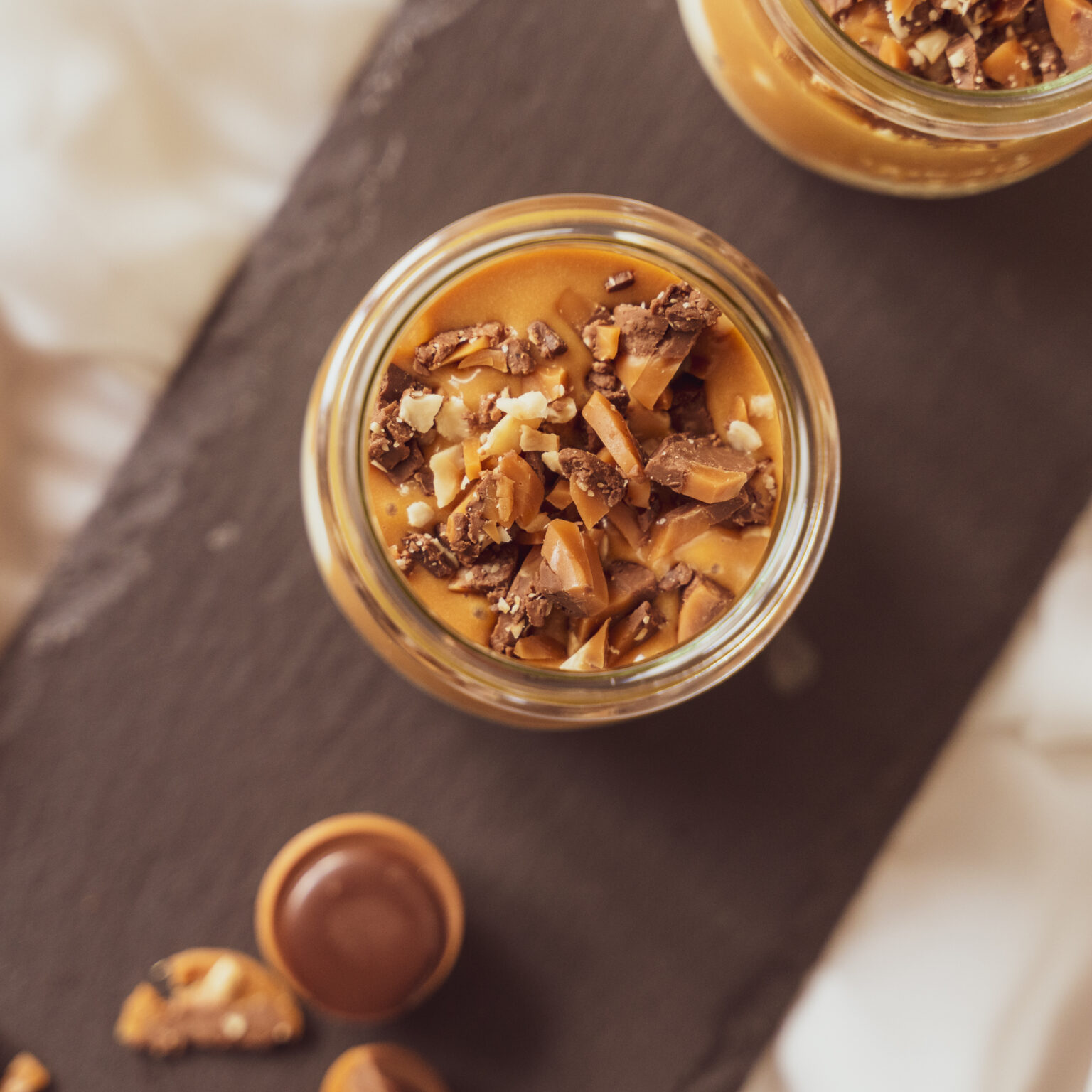 Pfirsich-Toffifee-Dessert Rezept - YUMMYFOODbyirina